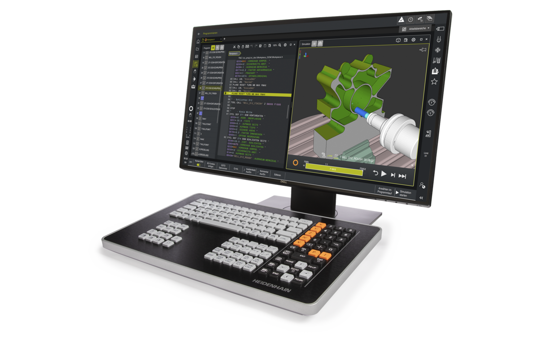 Programming stations for lathe and milling controls HEIDENHAIN