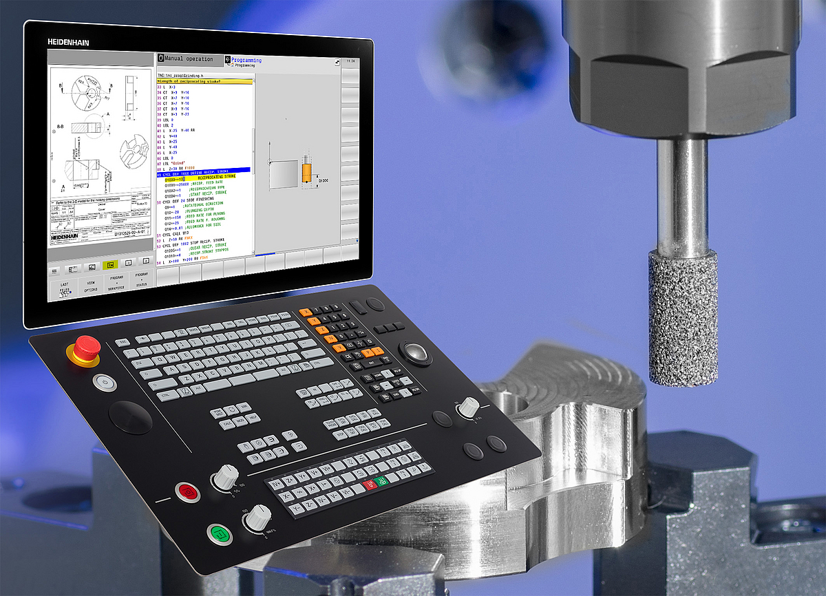 The new TS 750 touch probe and new grinding functions for the TNC 640 ...